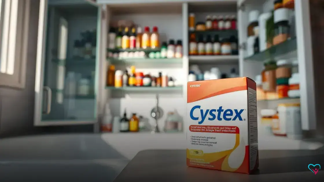 Para que serve o remedio cystex e como ele pode ajudar você